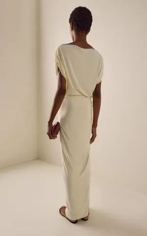 BAOBAB Waves Jersey Maxi Dress