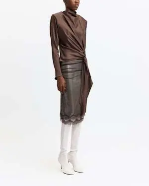 16Arlington Hedda Midi Skirt