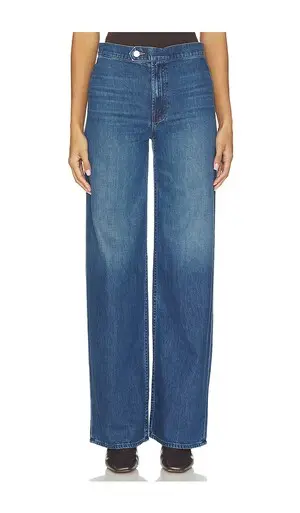 MOTHER The Tab Rerun Zip Sneak In Blue - Bad Date