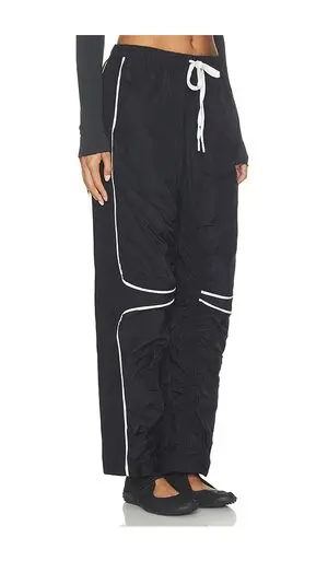 Free People X Track Star Pant In Black