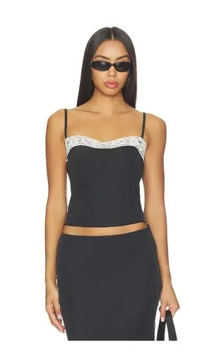 BELLA VENICE The Sadie Top - Black