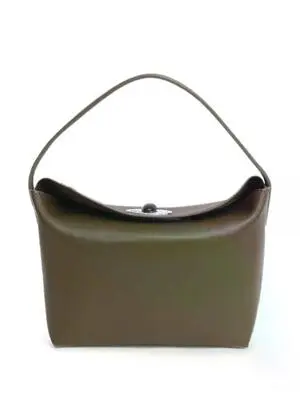 Christopher Esber Mini Turnlock Tote Bag - Brown