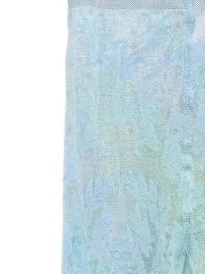 JULIE KEGELS Damask-pattern Tights