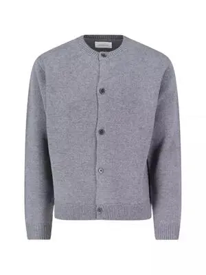 BERNER KUHL Button-up Knitted Wool Cardigan