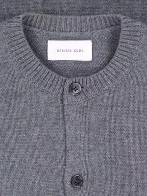 BERNER KUHL Button-up Knitted Wool Cardigan