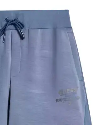 Guess Logo-print Cuffed Track Pants