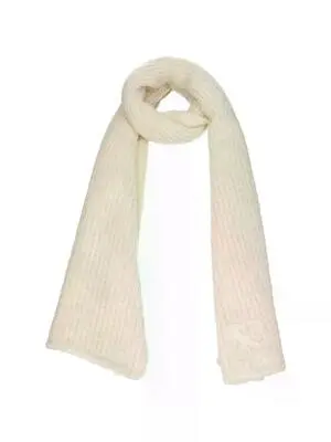 Off-White Knitted Logo-detail Scarf