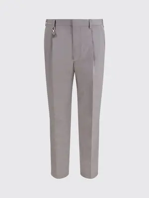 Prada Prada Men Tailored Cotton Trousers Prada Multicolor