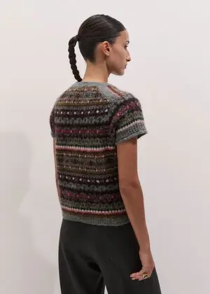 ME+EM Lofty Fairisle Baby Knit Tee