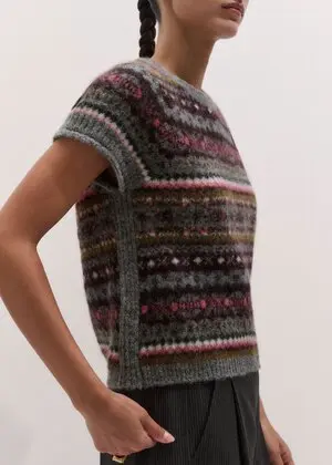 ME+EM Lofty Fairisle Baby Knit Tee