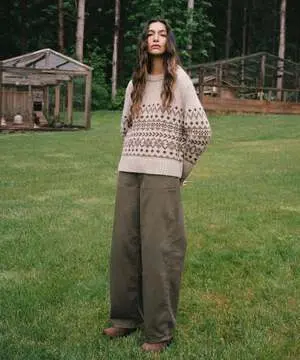 Jenni Kayne Beachwood Baggy Pant Green