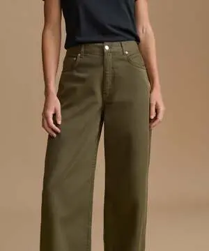 Jenni Kayne Beachwood Baggy Pant - Moss