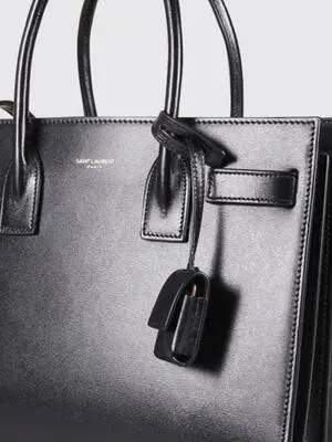 Saint Laurent Sac De Jour Leather Bag