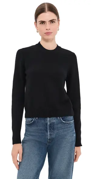 Daughter The Sligo Shrunken Crewneck Wool Pullover