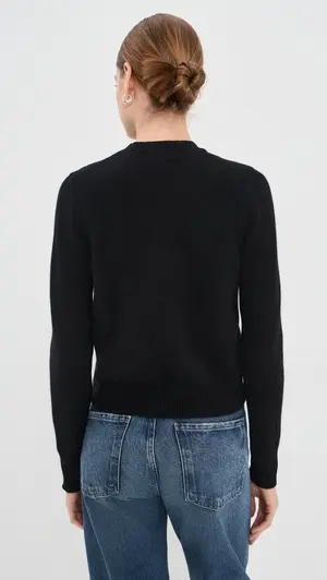 Daughter The Sligo Shrunken Crewneck Wool Pullover