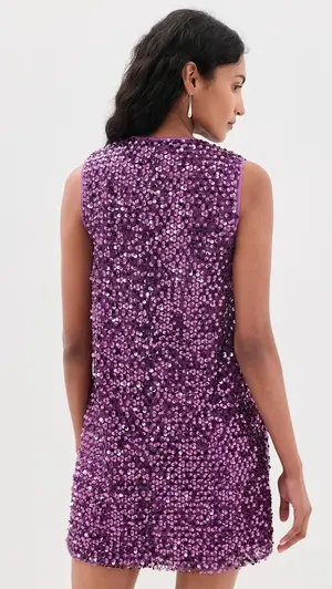 SIMONMILLER Fountain Sequin Dress