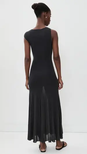 ST. AGNI Fine Jersey Circle Hem Dress