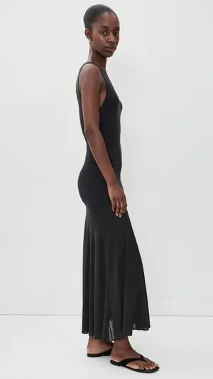 ST. AGNI Fine Jersey Circle Hem Dress