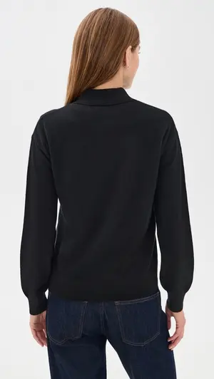 Sold Out NYC The Cashmere Zip Polo