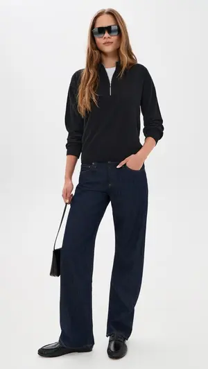 Sold Out NYC The Cashmere Zip Polo