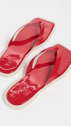 Tibi Arnie Sandals - Red