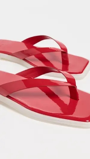 Tibi Arnie Sandals - Red