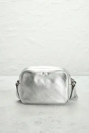 Gucci Sakai Be Green Blondie Shoulder Bag In Metallic - Silver