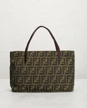 FWRD RENEW Fendi Zucca Tote Bag