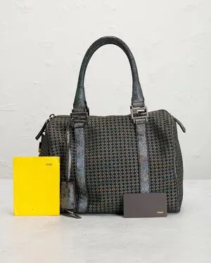 FWRD RENEW Fendi Bauletto Boston Bag