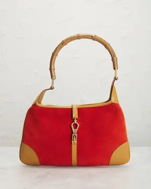 FWRD RENEW Gucci Bambo Jackie Shoulder Bag