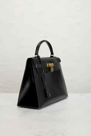 FWRD RENEW Hermes Box Kelly 32 Sellier Handbag