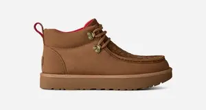 UGG Ambush Woven Boot Nubuck Boots - Chestnut