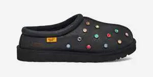 UGG Gallery Dept Tasman Sheepskin Clogs Slippers - Black