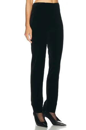 Khaite Ryden Velvet Pant