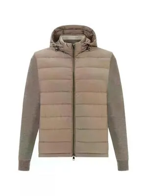 Paul & Shark Quilted-down Panelled Jacket