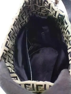 Fendi 2000-2010 Zucchino Canvas Bucket Bag