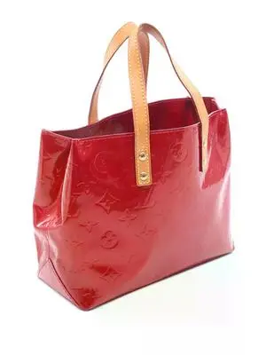 LOUIS VUITTON 2007 Monogram Vernis Reade Pm Handbag - Red