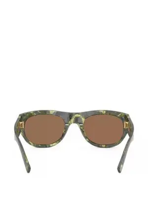 Tory Burch Eleanor Oval Sunglasses