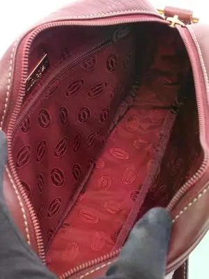 Cartier 20th Century Leather Must De Crossbody Bag