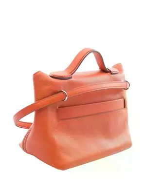 Hermès 2021 Evercolor 24/24 21 Satchel - Orange