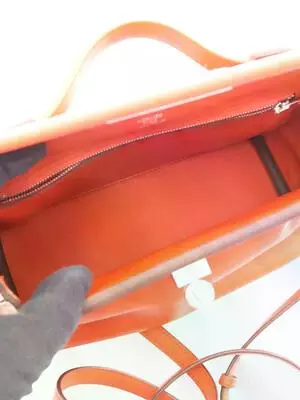 Hermès 2021 Evercolor 24/24 21 Satchel - Orange