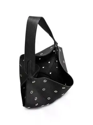 Khaite Small Lotus Eyelet-embellished Tote Bag