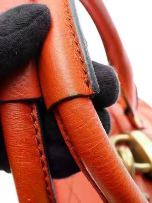 Chloé 2000-2026 Medium Leather Paddington Handbag - Orange