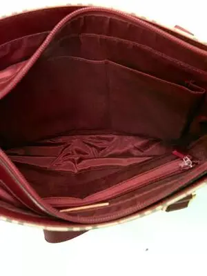 Burberry 2000-2017 House Check Canvas Shoulder Bag