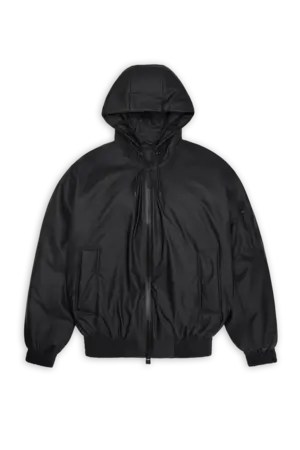 Rains Lohja Insulated Bomber Jacket - Black