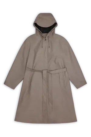 Rains A-line Longer W Jacket - Cinder