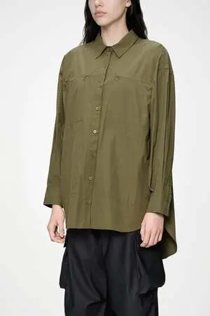 Rains Light Woven Long Sleeve W Shirt