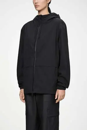 Rains Suva Hardshell Pocket Jacket - Black