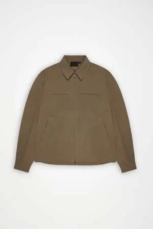 Rains Tech Woven Overshirt - Splinter