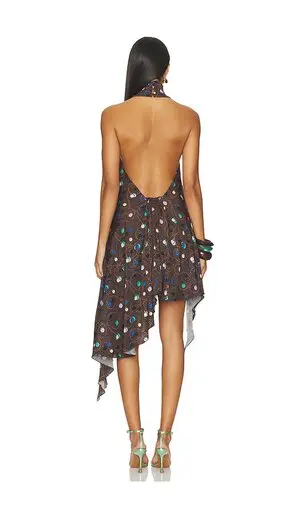SIEDRES Toni Dress In Brown